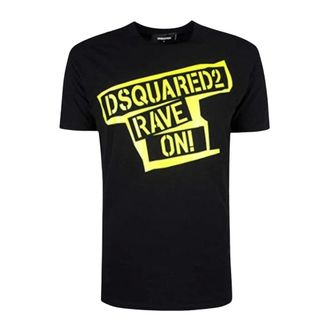 Dsquared2 Herren, Oberteile, Schwarzk, XLGr&ouml;&szlig;e