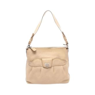 Ferragamo Sac bandouli&egrave;re Pre-owned - Femme - Pre-owned - Beige - Taille: ONE Size