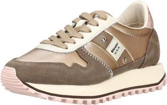 Blauer Sneaker