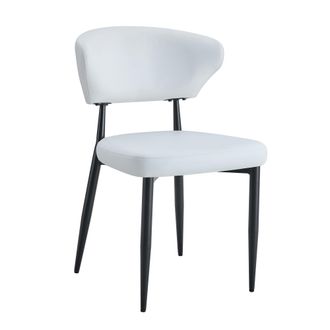 STILVORA Stilvora Silla De Oficina Ergon&oacute;mica Con Reposapi&eacute;s Y Soporte Lumbar De Aire, Cuero, Negro