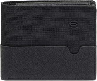 Piquadro Homme, Accessoires, Noir, Taille: ONE Size Wallet with coin pocket