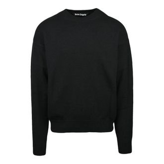 Palm Angels Herren, Strickwaren, Schwarzk, XLGr&ouml;&szlig;e