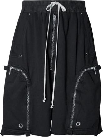 Rick Owens Homme, Shorts, Noir, Taille: S Bauhaus Pods Shorts