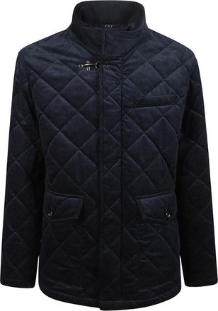 Fay Manteau matelass&eacute; - Homme - Vestes - Bleu - Taille: XL