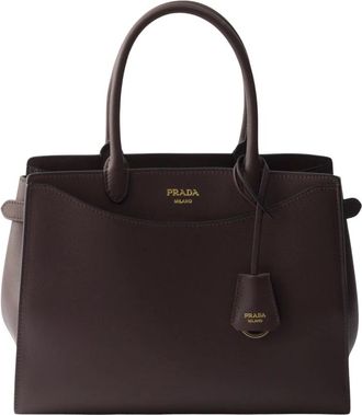 Prada Prelude Gro&szlig;e Handtasche - - Bags - Damen - Braun - ONE SIZE