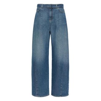 Max Mara Damen, Jeans, Blau, 2XSGr&ouml;&szlig;e