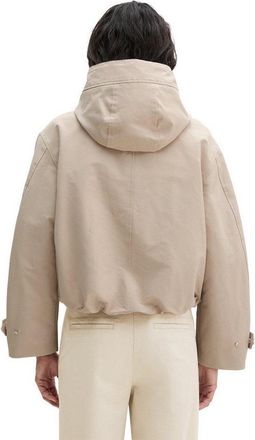 Marc O'Polo Canvasjacke mit Kapuze relaxed fit aus Cotton-Nylon-Mix