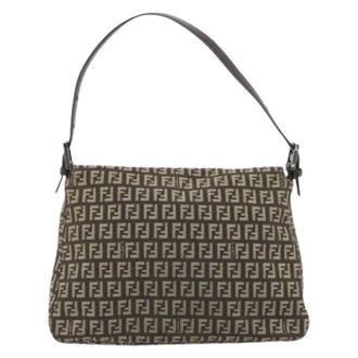 Fendi Sac bandouli&egrave;re vintage Pre-owned - Femme - Pre-owned - Brun - Taille: ONE Size