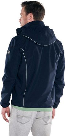 Engbers Kurzjacke Herren Sportive kurze Jacke mit Kapuze, Saphirblau