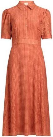 Petite Mendigote Robe midi &eacute;vas&eacute;e &agrave; petits carreaux