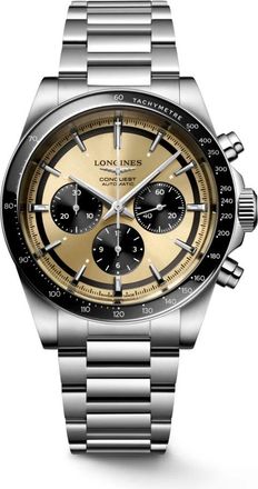 Longines Longines, Femme, Accessoires, Gris, Taille: ONE Size Conquest Chronograph
