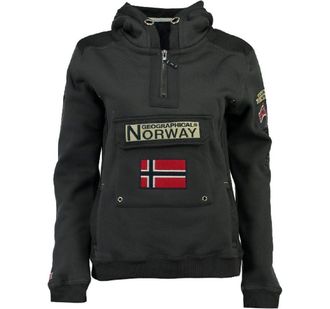 Geographical Norway Kapuzenpullover Gymclass by leyoley mit gro&szlig;er Bauchtasche und warmer Kapuze