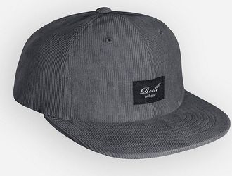 Reell Flat 6-Panel Cap blue grey cord