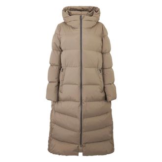 Herno Manteau matelass&eacute; &agrave; capuche - Femme - Manteaux - Beige - Taille: 50 FR
