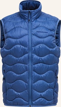 Peak Performance M Helium Down Vest Daunenweste blau