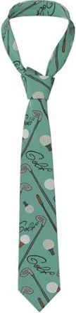 Generic Cravate Motifs Sur Le Th&egrave;me Du Golf &Eacute;l&eacute;gant Tie Tendance Cravate DAffaires Pour Mariage Affaires Travail