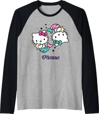 Hello Kitty Pisces Star Sign Raglan