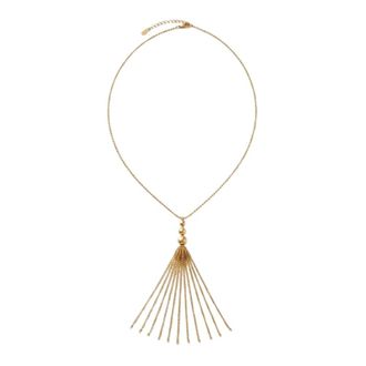 Dansk Copenhagen Linnea Y-Halskette - - Accessories - Damen - Gelb - ONE SIZE