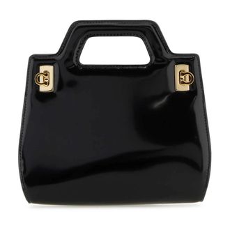 Ferragamo Mini Wanda Handtasche - - Bags - Damen - Schwarzk - ONE SIZE