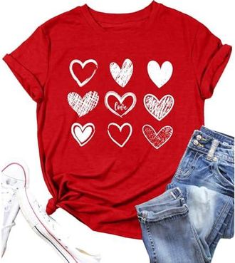 Generic Chemise a Pois Femme Gaze Original Rouge Claudine Octobre Lavalli&egrave;re Transpirant Soir&eacute;e Super Grandes Trois Volant Brut Bisounours New Lavalliere Dent