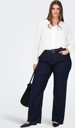 Only ONLY Curve - Jean ample - Bleu denim fonc&eacute;