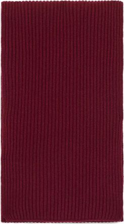 Malo ribbed scarf - Rot