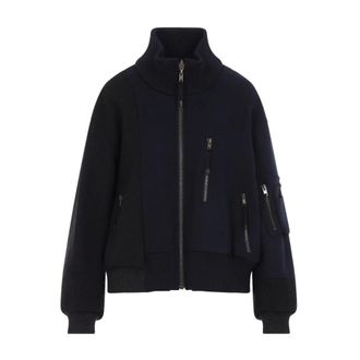 Maison Margiela Reversible Spliced Bomber - - Jackets - Damen - Blau - XS