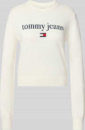 Tommy Jeans Regular Fit Pullover aus Baumwoll-Mix