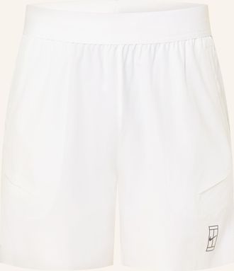 Nike Tennisshorts Court Advantage weiss