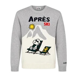 MC2 Saint Barth Heron C Strickpullover - - Knitwear - Herren - Grau - S