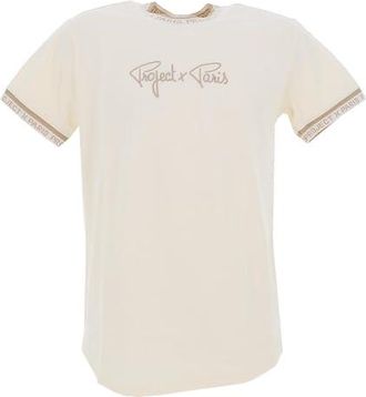 Project X Paris T-Shirt Logo brodé en Relief Craie M