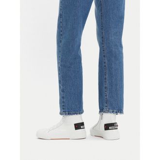 Love Moschino Sneakers aus Stoff LOVE MOSCHINO JA15022G1MIA0100 Wei&szlig;