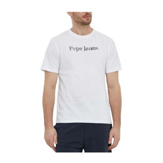 Pepe Jeans London Clifton T-Shirt - - Tops - Herren - Wei&szlig; - 2XL