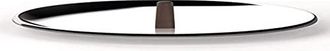 Alessi PU200/28 edo Deckel mit Knauf, Edelstahl, Stahl, braun