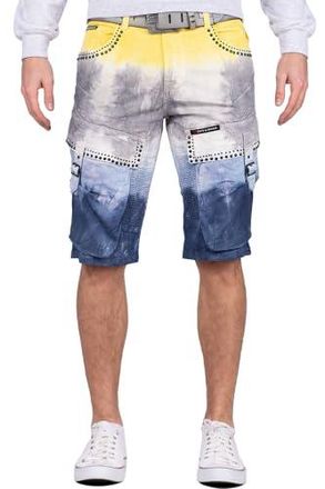 Cipo & Baxx Short Homme CK211 Jaune T32