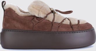 Roger Vivier Viv Up Wildleder-Sneaker von mit Schmuckschnalle und Shearling-Futter
