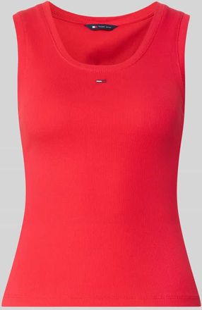 Tommy Jeans Slim Fit Tank Top aus Baumwoll-Mix