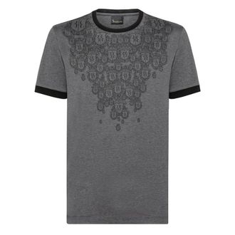 Billionaire Boys Club Homme, Tops, Gris, Taille: XS T-Shirt Col Rond Crest