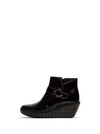 FLY London Femme YORT597FLY Fashion Boot, Noir, 35 EU