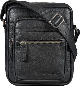 STILORD Rayo Petite Sacoche Bandouli&egrave;re Homme Cuir V&eacute;ritable Sac a Main Vintage Sacs Port&eacute;s &eacute;paule Tendance Besace Retro Crossbody Shoulder Bag Loisir Voyage 