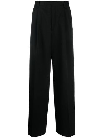 Lanvin pantalon à coupe ample - Noir