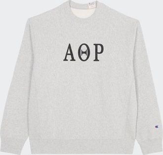 Champion Sweat col rond amples&eacute;rigraphi&eacute; - Taille XL