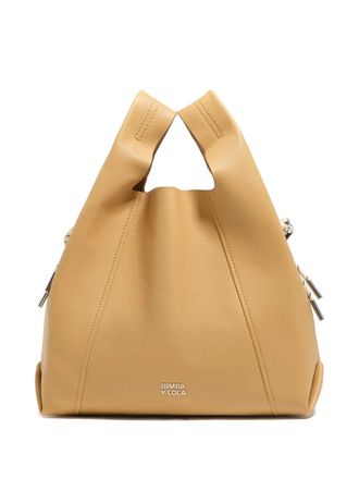 Bimba & Lola Mittelgroße Paper Tote Bag - Gelb