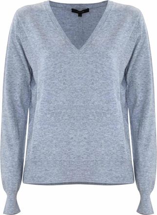 Kocca Femme, Pulls, Gris, Taille: 42 FR Pull Ajust&eacute; Professionnel &agrave; Bordures