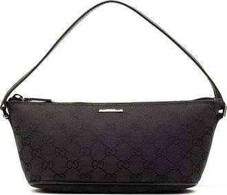 Gucci Hobo Bags - GG Canvas Boat - Gr. unisize - in Schwarz - f&uuml;r Damen