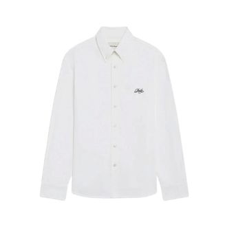Dr&ocirc;le de Monsieur Chemise Boxy Unie - Homme - Chemises - Blanc - Taille: S