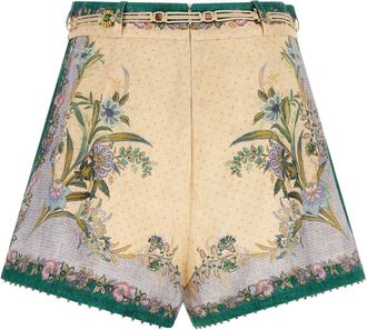 Zimmermann Indra Shorts - Cream
