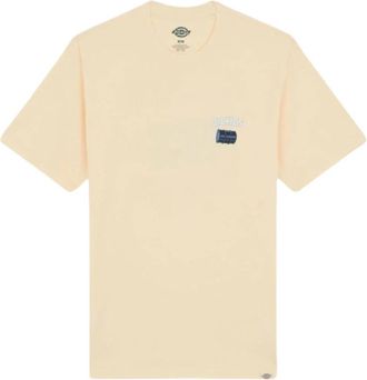Dickies Service Crew T-Shirt - - Tops - Herren - Beige - S