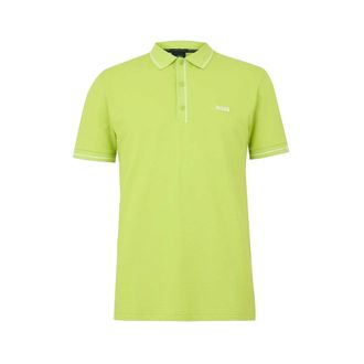 HUGO BOSS Paule Poloshirt f&uuml;r Herren (Leuchtend Gr&uuml;n)