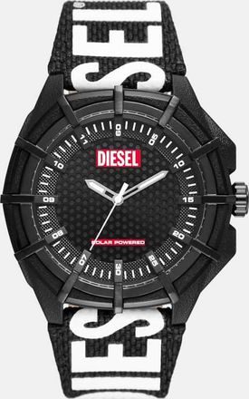 Diesel Framed - Montre à mouvement solaire en PET recyclé - Noir